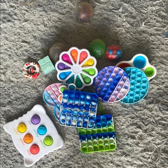 fidgets | Toys | Colorful Fidget Toy Set For Kids | Poshmark